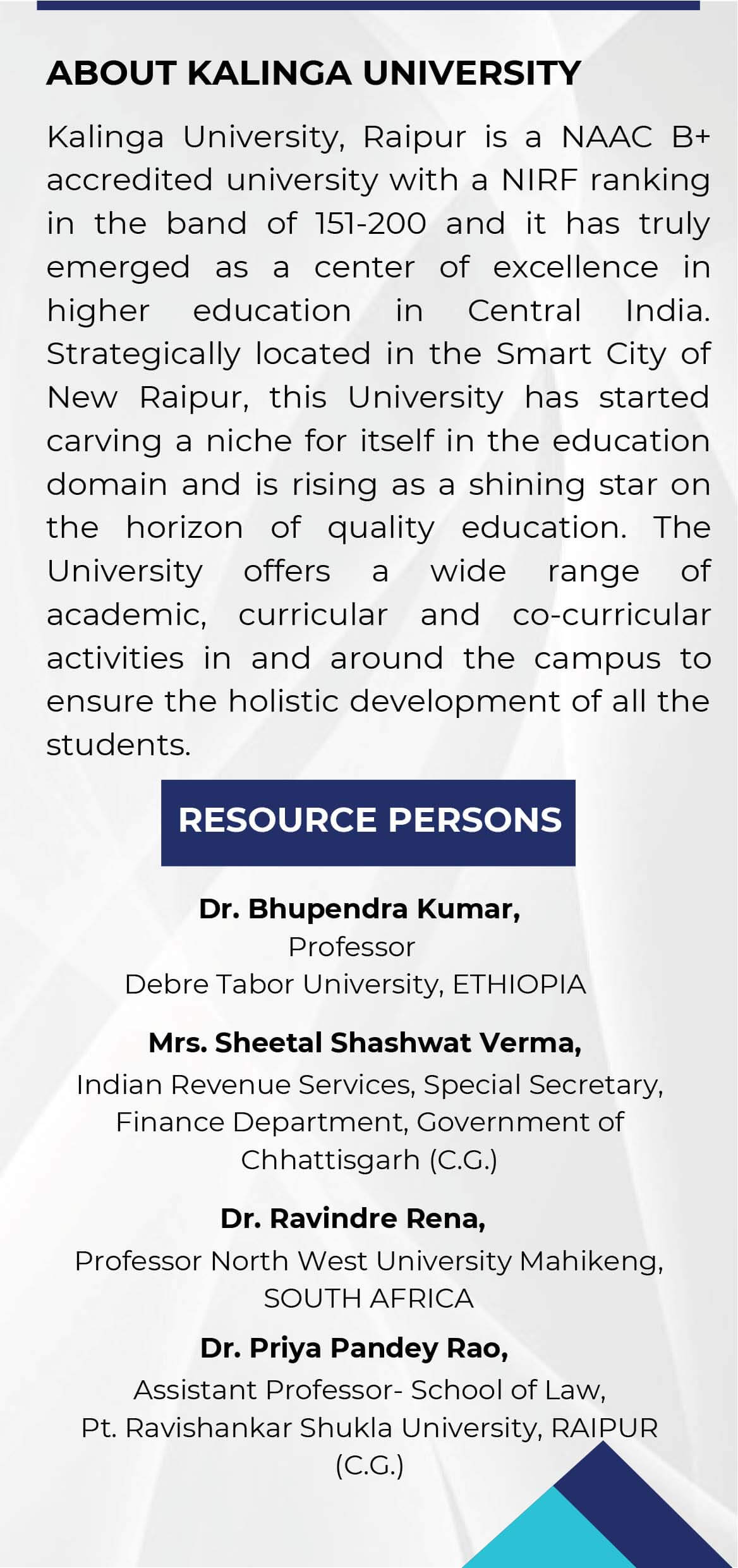 Kalinga University Raipur, Best University in Chhattisgarh UGC-approved